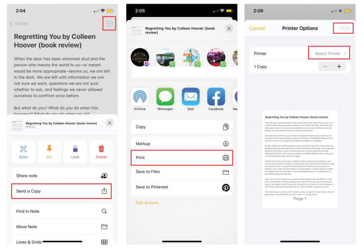 How To Print Documents From Your IPhone Blacan